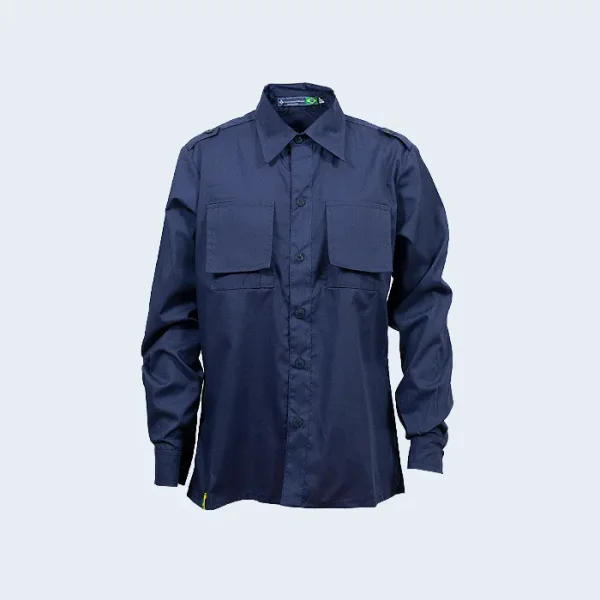 Camisa Manga Longa Jovem Azul Marinho Masculina Modelo 2016 - Sob ...