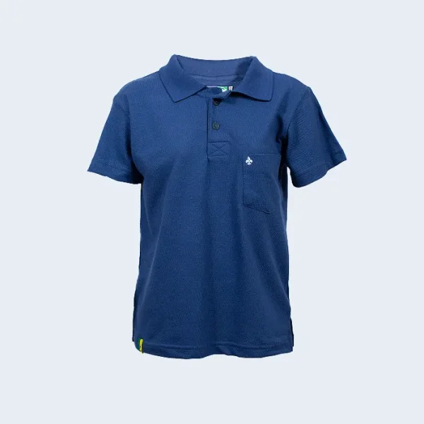 Camisa Polo Azul Marinho Infantil Modelo 2016 | Loja Escoteira